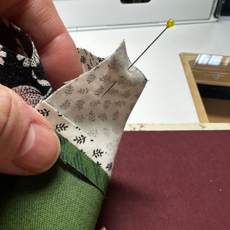 Week 4 of the Needlework Challenge - Four Patch Pin Cushion - Jayne ...